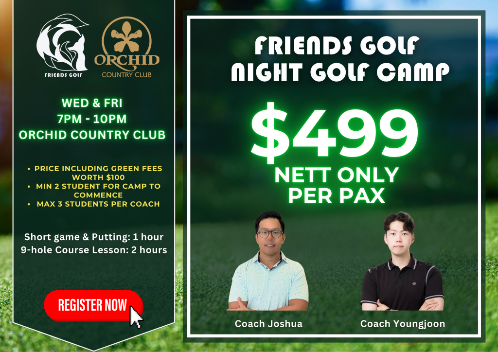 Night Golf Singapore — Friends Golf at Orchid Country Club